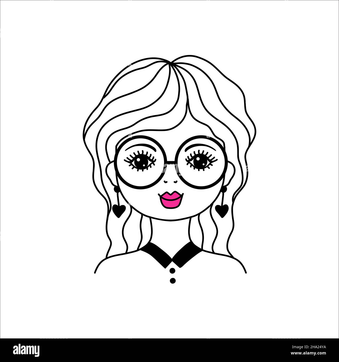 Face beauty woman in Cut Out Stock Images & Pictures - Alamy