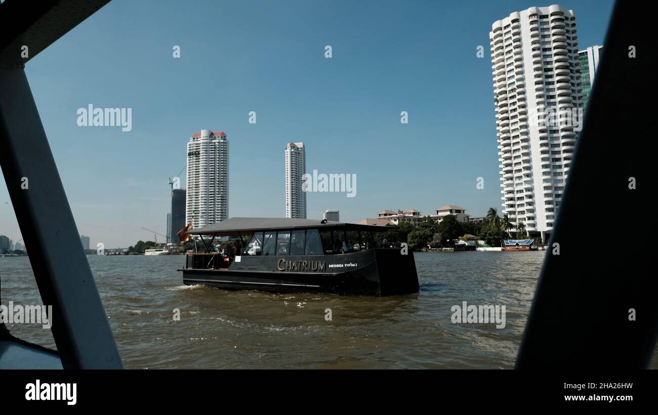 Chatrium Hotel Riverside Bangkok Shuttle Boat Chao Phraya River Bangkok ...
