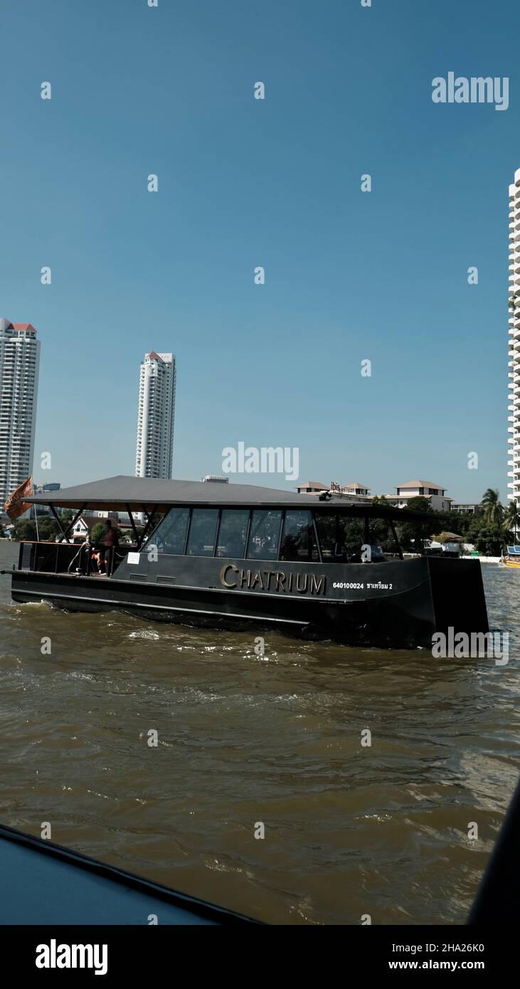 Chatrium Hotel Riverside Bangkok Shuttle Boat Chao Phraya River Bangkok ...