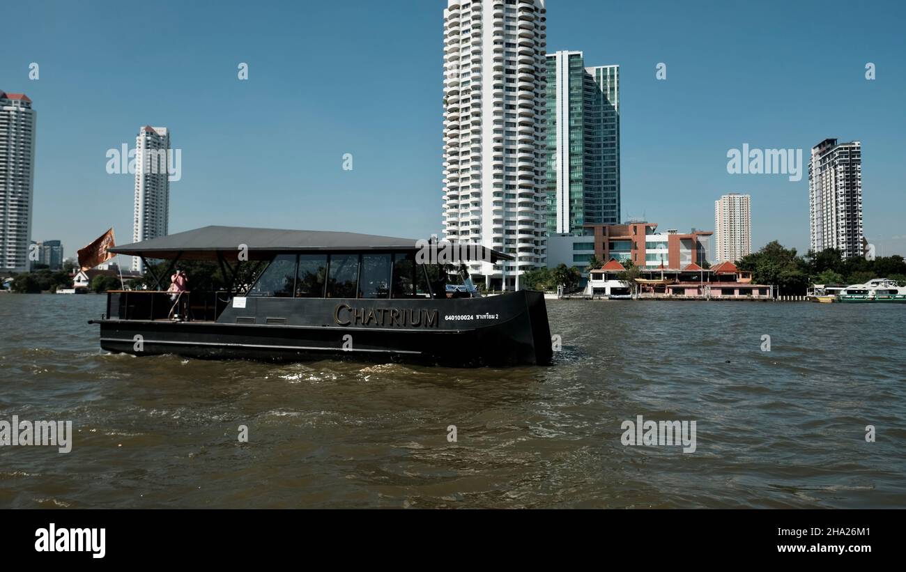 Chatrium Hotel Riverside Bangkok Shuttle Boat Chao Phraya River Bangkok ...