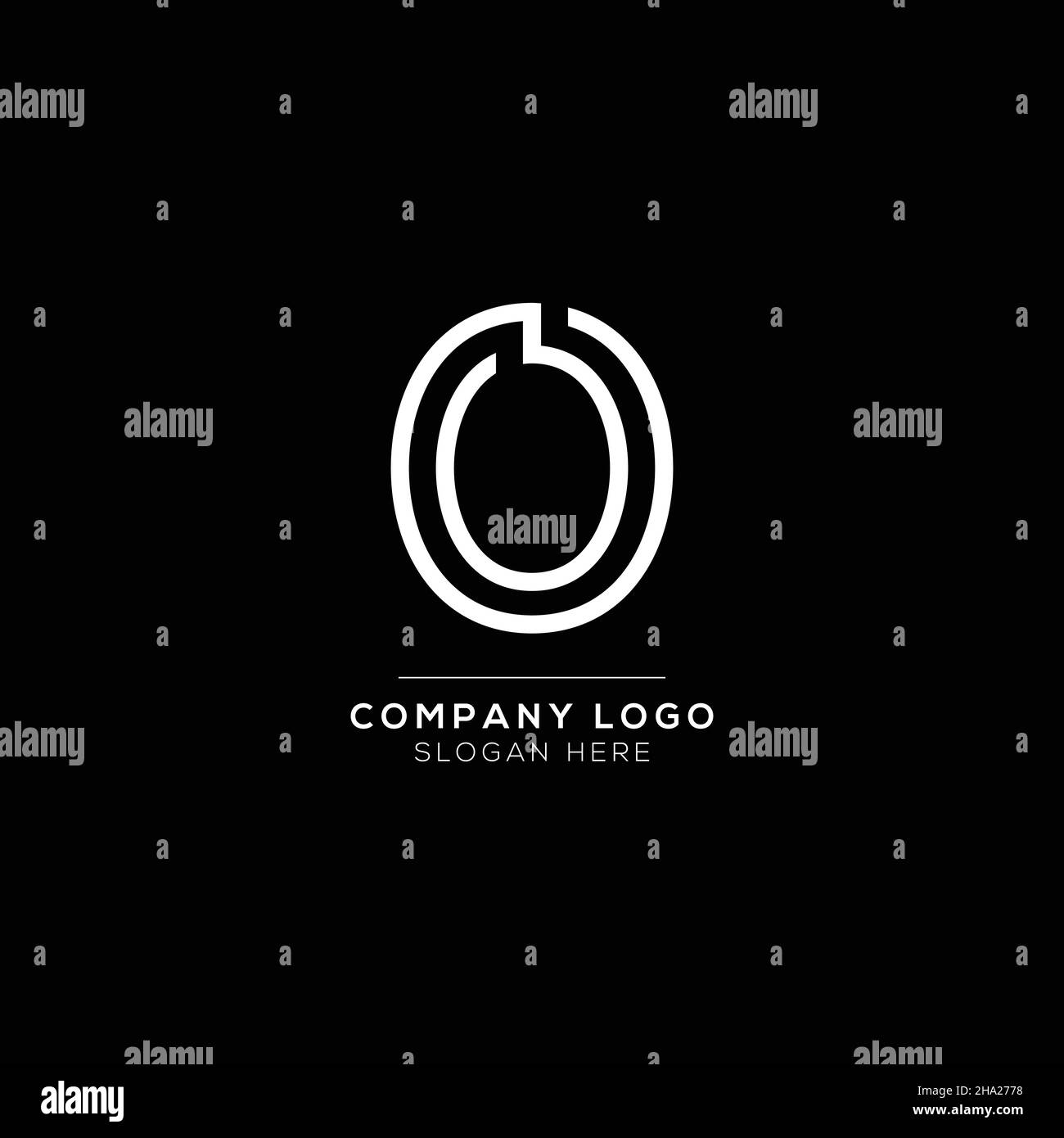 Premium Vector O initial letter Logotype for luxury branding. Elegant ...