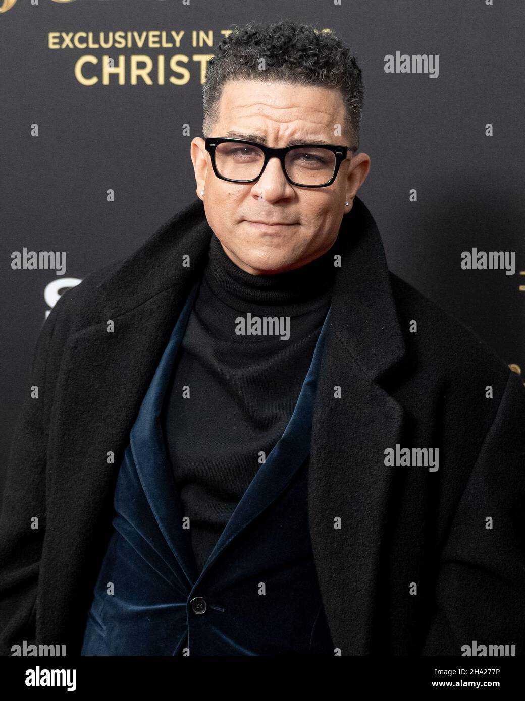 New York, USA. 09th Dec, 2021. Virgil Williams attends the world ...