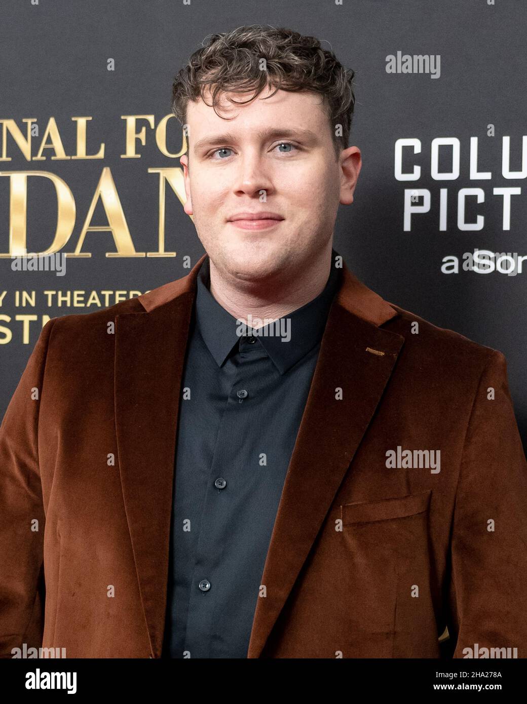 New York, USA. 09th Dec, 2021. Grey Henson attends the world premiere ...