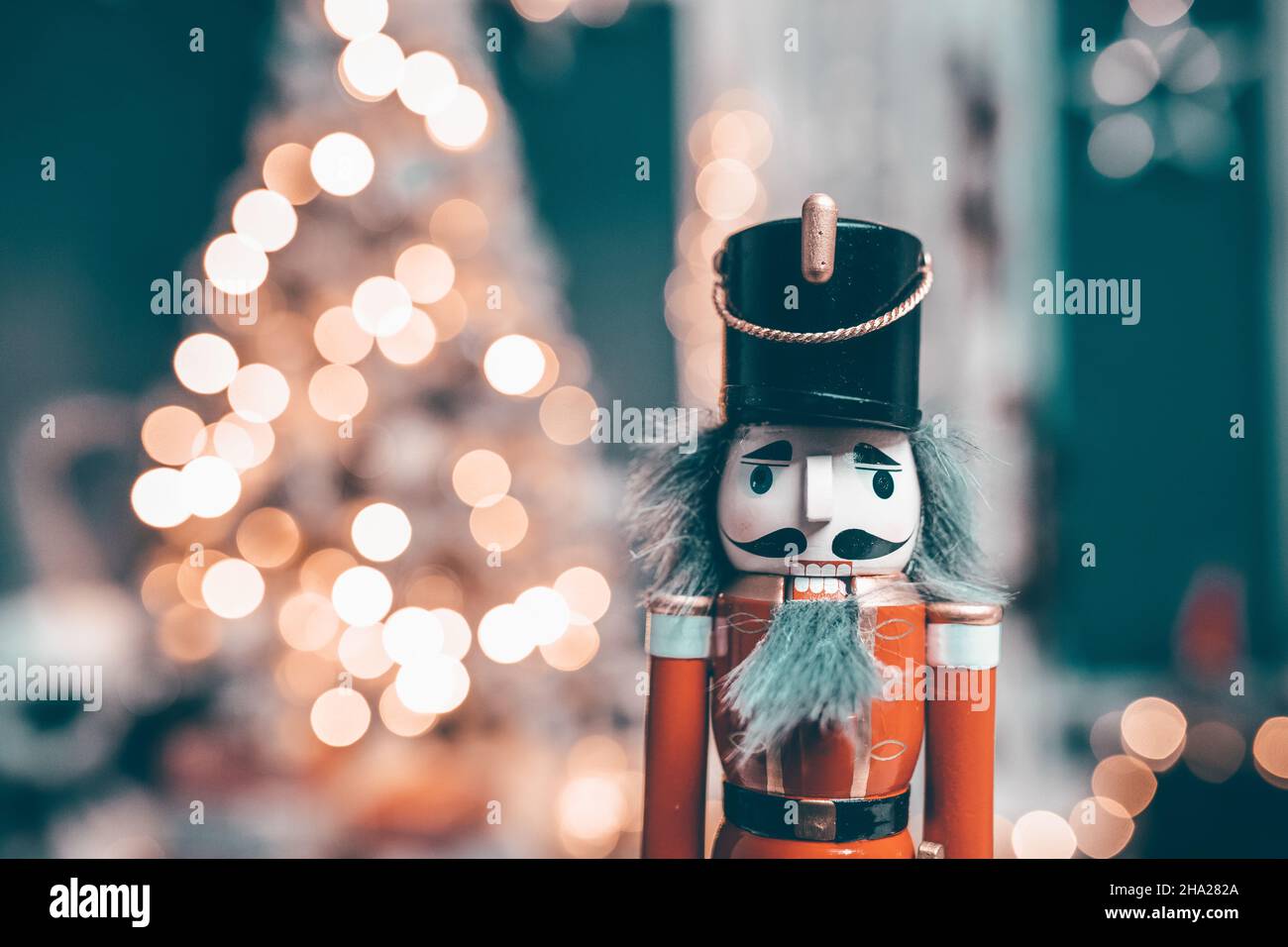 Traditional holiday nutcracker standing hi-res stock photography and ...