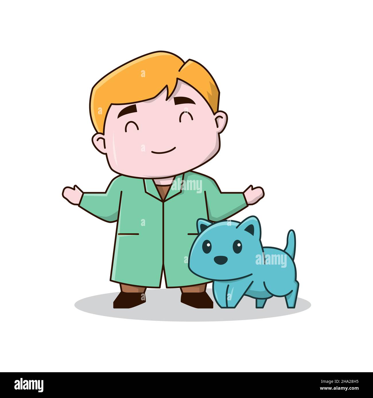 Friendly patient Stock Vector Images - Alamy