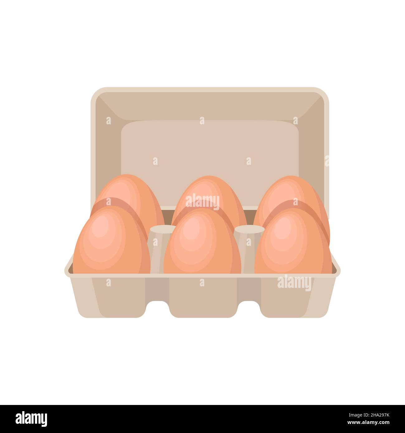 Eggs in cartoon style Stock Vector Image & Art - Alamy