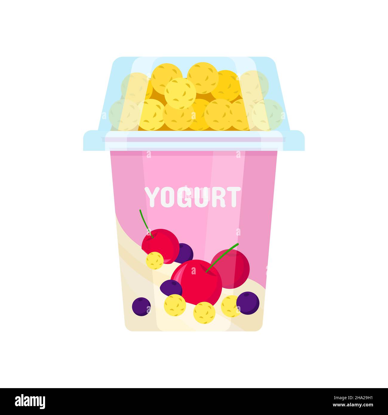 Box of oatmeal Stock Vector Images - Alamy