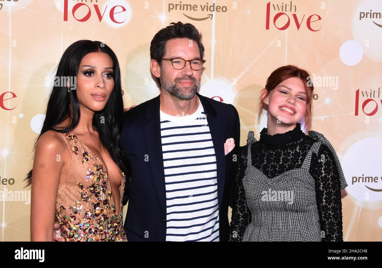 Los Angeles, California, USA. 9th Dec, 2021. Actress Isis King, Actor Todd Grinnell and Actress ...