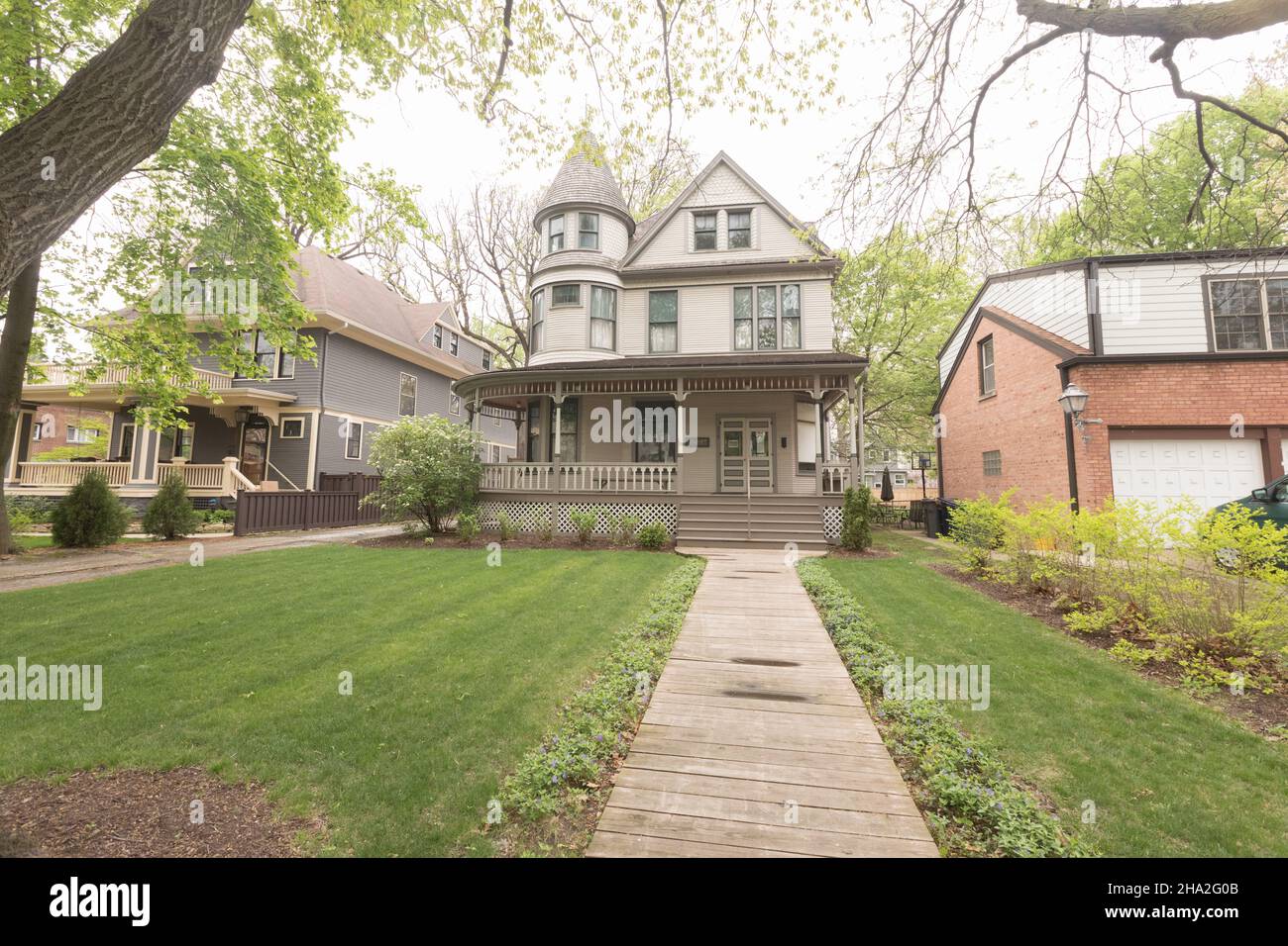The Ernest Hemingway Birthplace Museum Stock Photo - Alamy