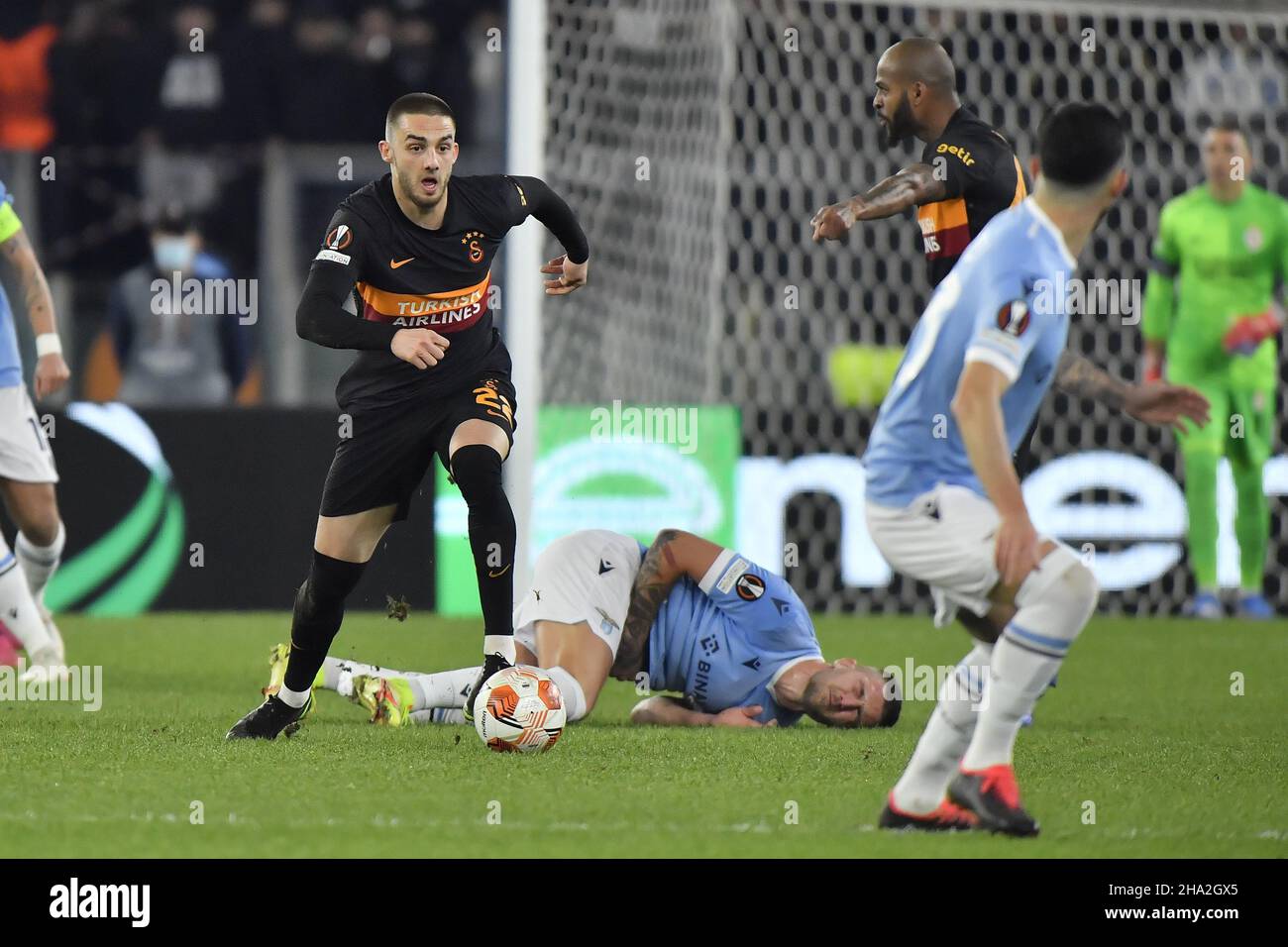 Berkan Kutlu of Galatasaray AŞ in action during the UEFA Europa League ...
