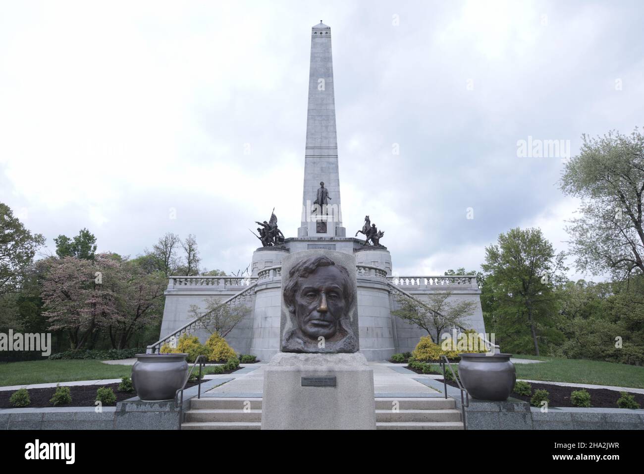 Springfield, Il, Lincoln's Tomb State Historic Site at Oak Ridge ...