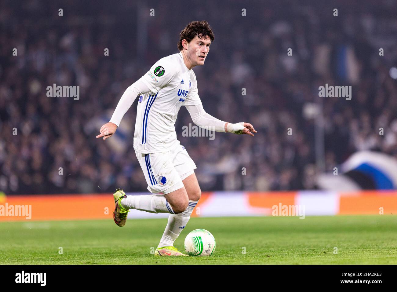 Copenhagen, Denmark. 09th Dec, 2021. Jonas Wind (23) of FC Copenhagen ...