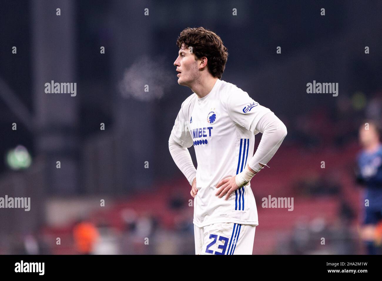 Copenhagen, Denmark. 09th Dec, 2021. Jonas Wind (23) of FC Copenhagen ...