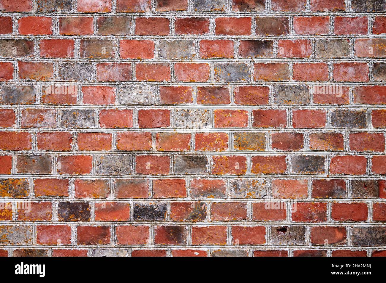 Red brick wall of old house, house exterior, red brick texture ...