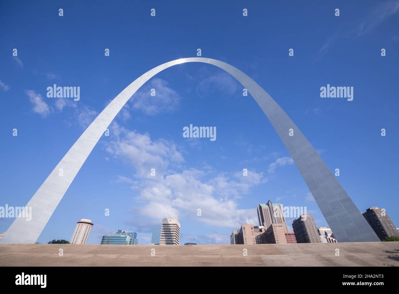 St Louis, MO, USA, Gateway Arch Stock Photo - Alamy