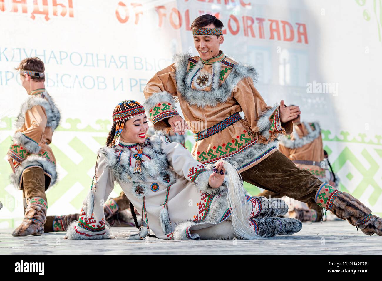 06 July 2021, Ufa, Russia: Indigenous peoples of the Far North of ...