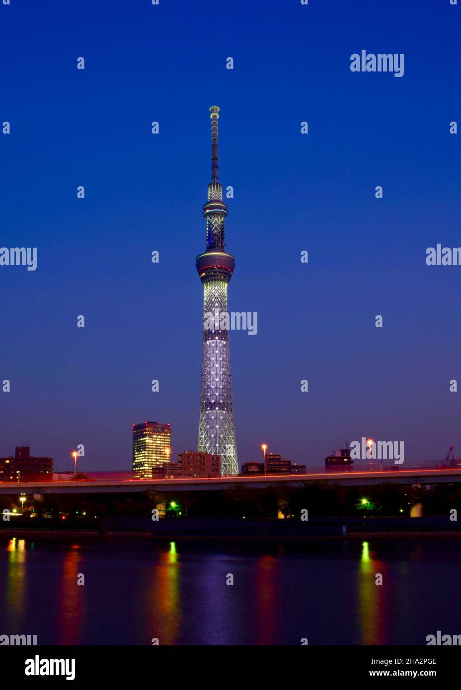 View of Tokyo Skytree in Japan Stock Photo - Alamy