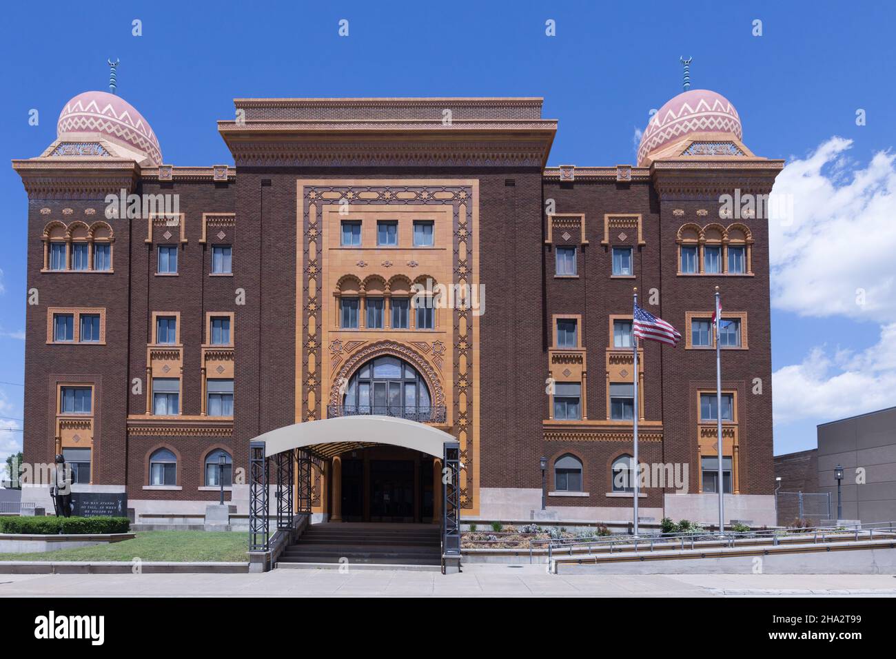 Springfield, MO, Route 66 Abou Ben Adhem Shrine Mosque Stock Photo - Alamy