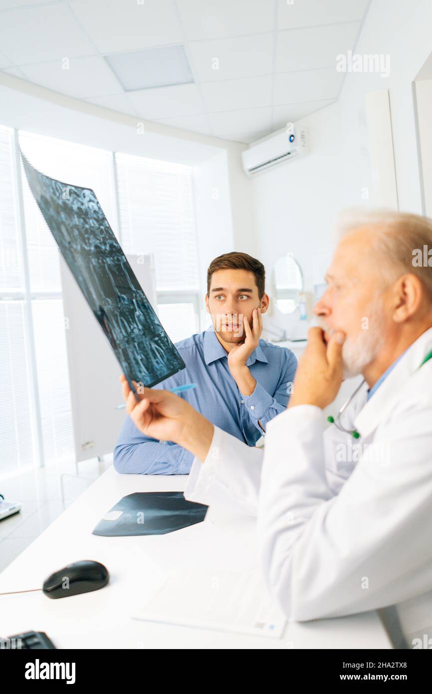 Doctor xray vertical hi-res stock photography and images - Alamy