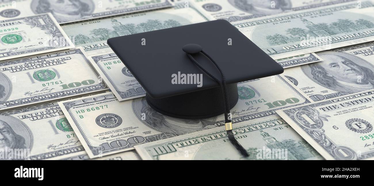 Graduation cap and money hi-res stock photography and images - Alamy