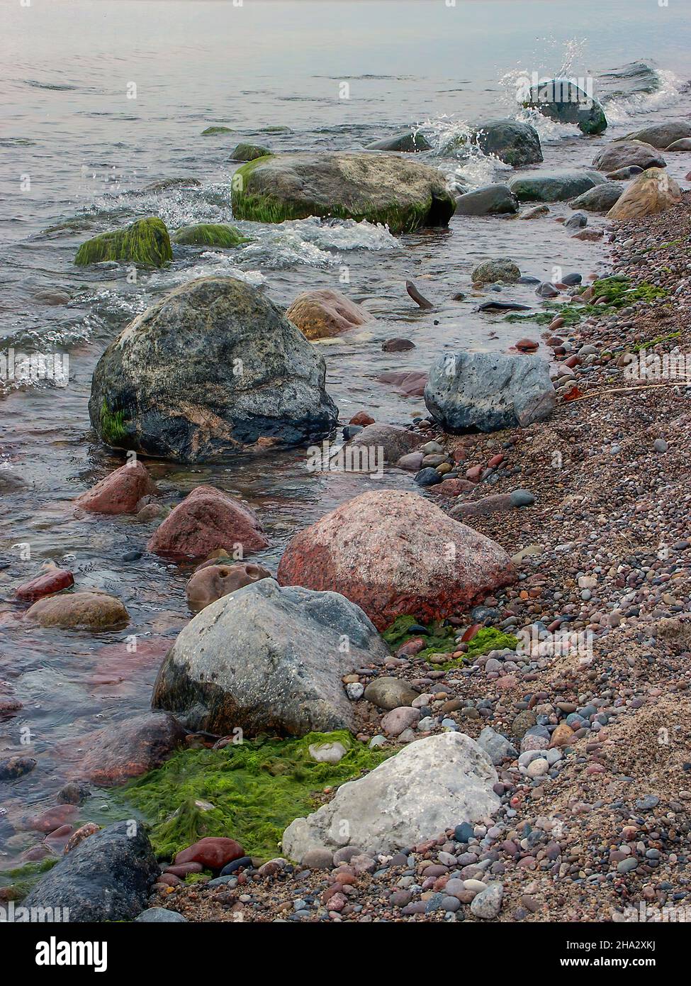 Baltic sea seashore, Baltic sea landscapes, wanderings around Poland ...