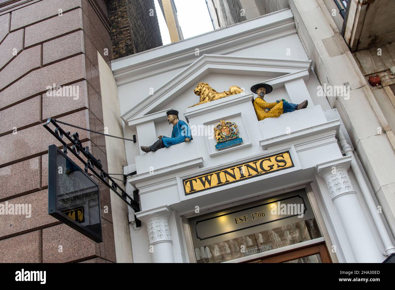 London, 27/09/2020. The Twining and Company Founded by Thomas Twining ...