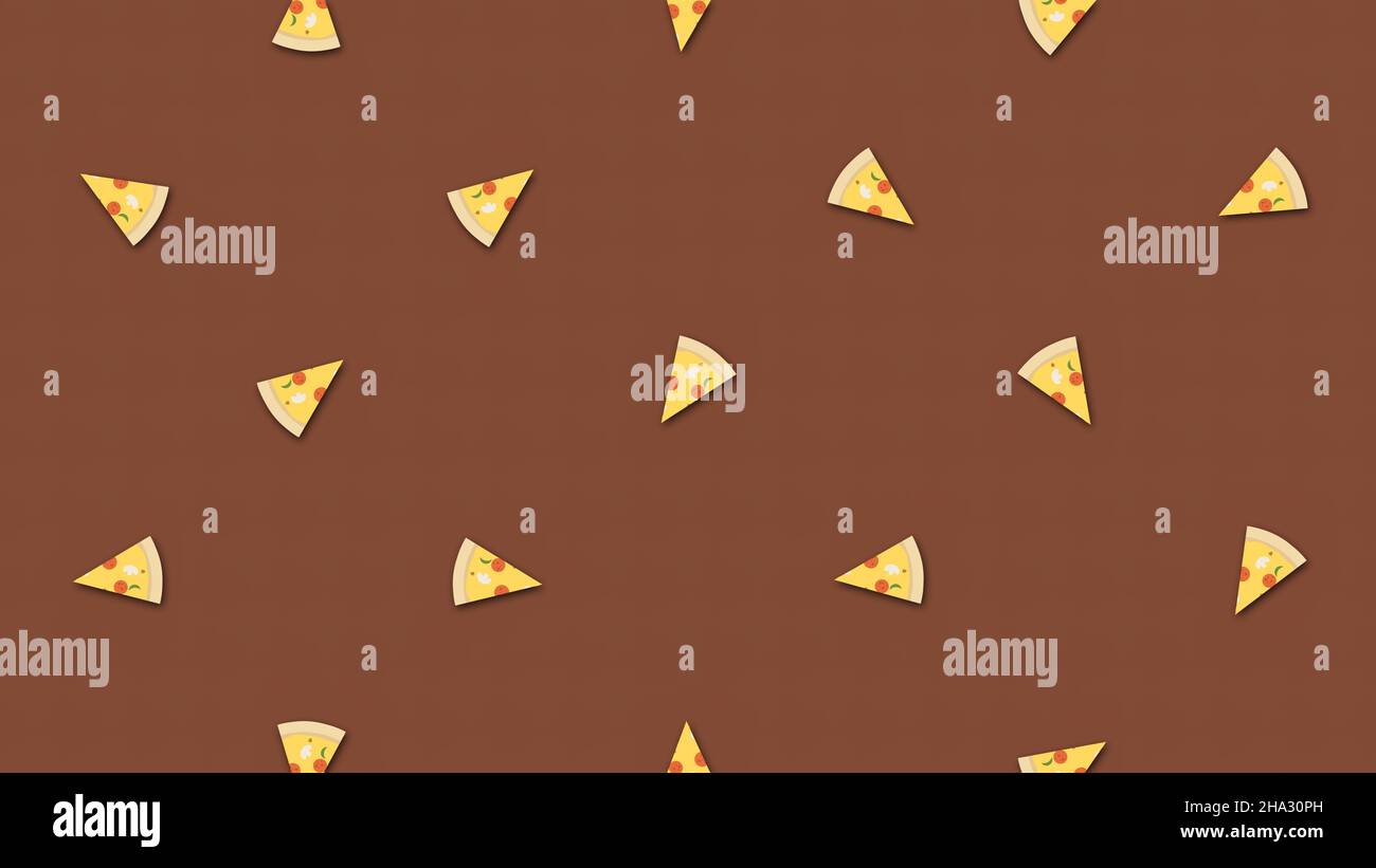 Abstract colorful animation. Animation. Fast food animation on a ...