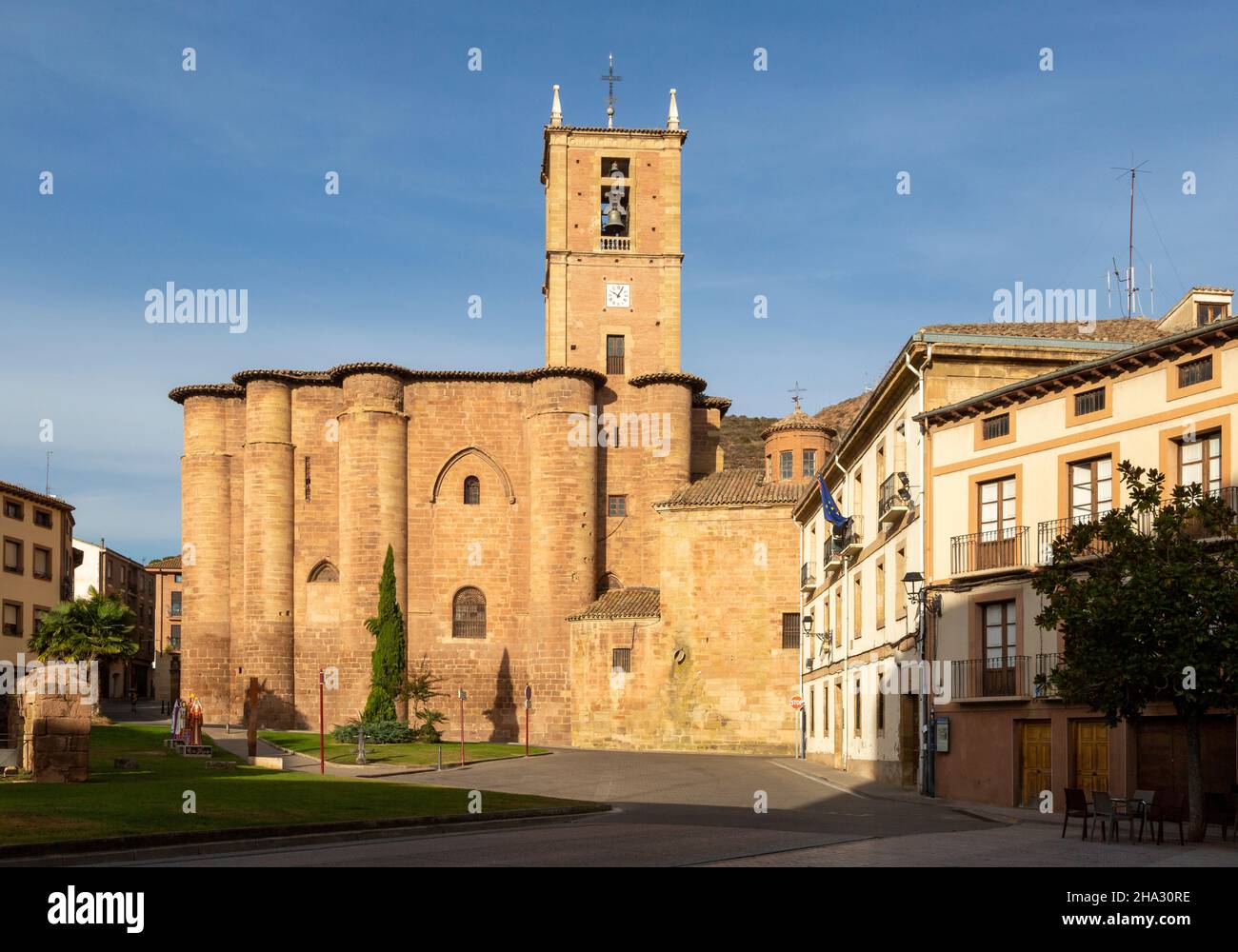 Monasterio de santa maria la real de najera hi-res stock photography ...