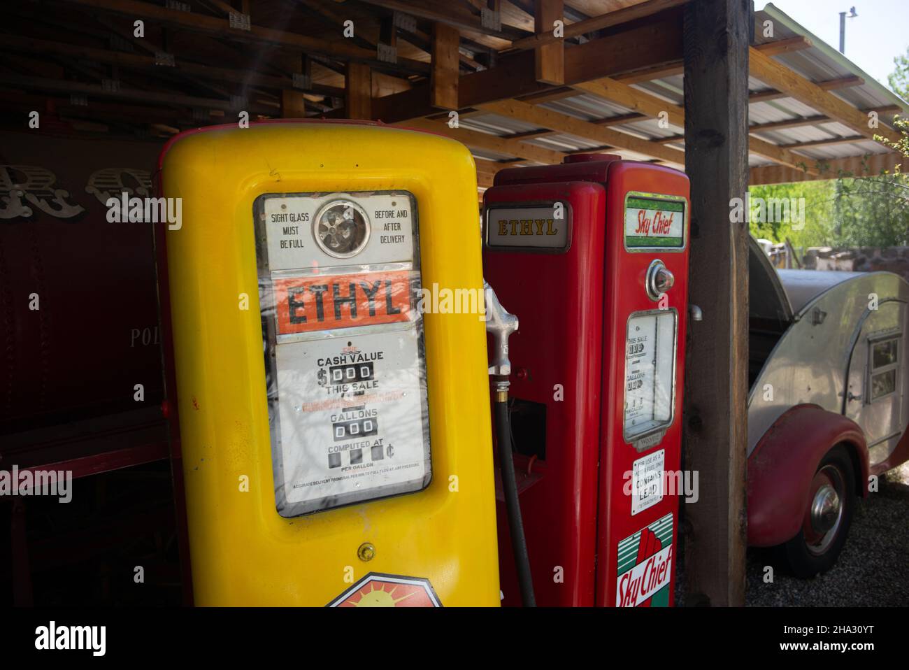 Embudo, NM, New Mexico, Classical Gas Museum, owned by Johny Meier ...