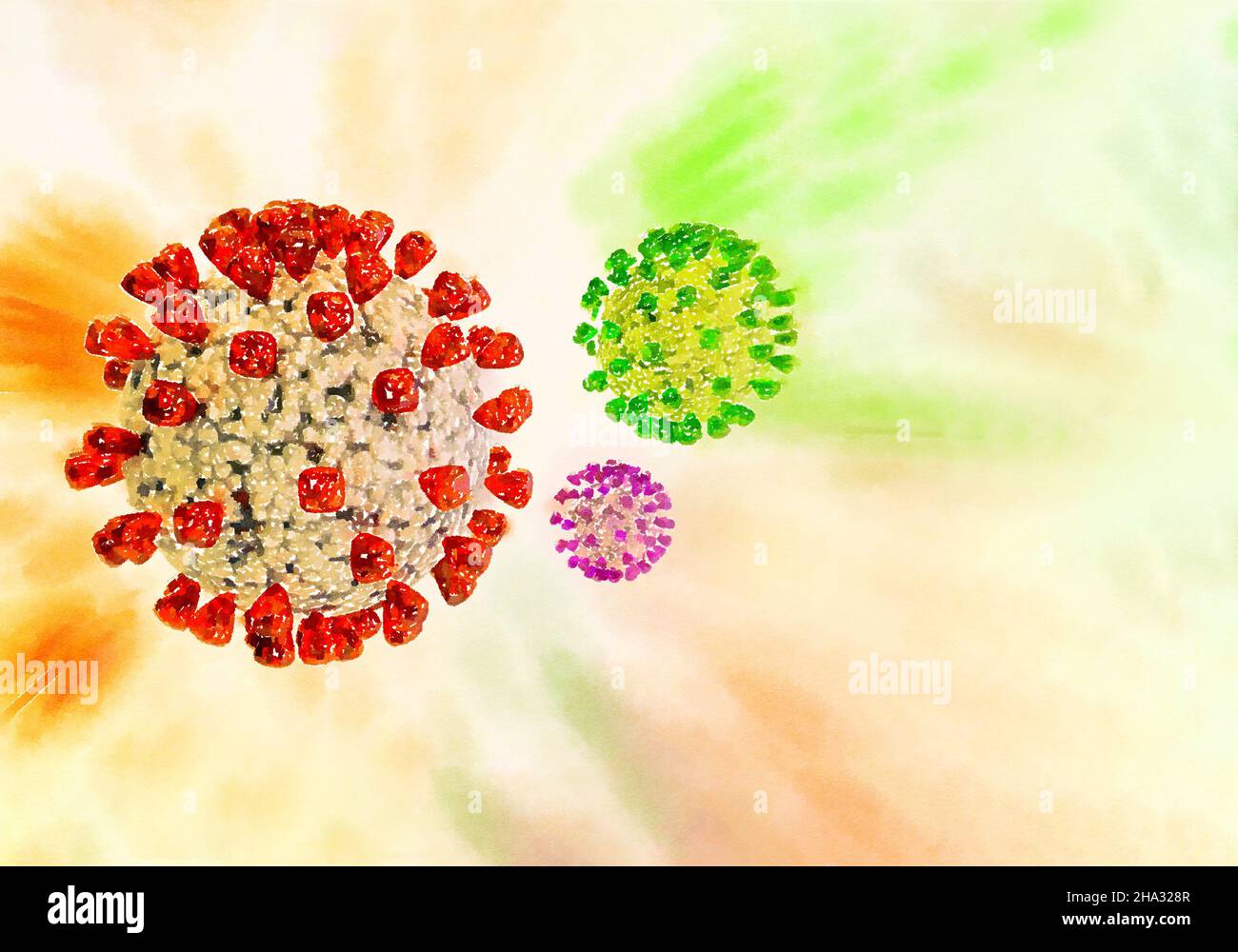 Covid-19, Variants, Alpha, Beta, Gama, Delta, Omicron, Virus ...