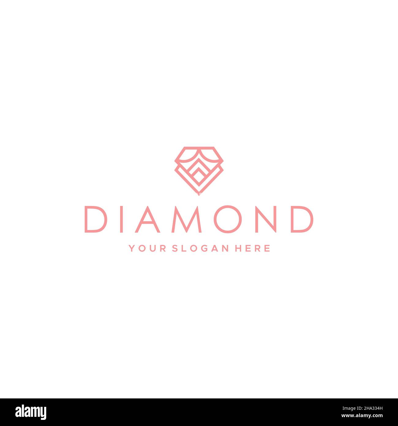 The french diamond Stock Vector Images - Alamy