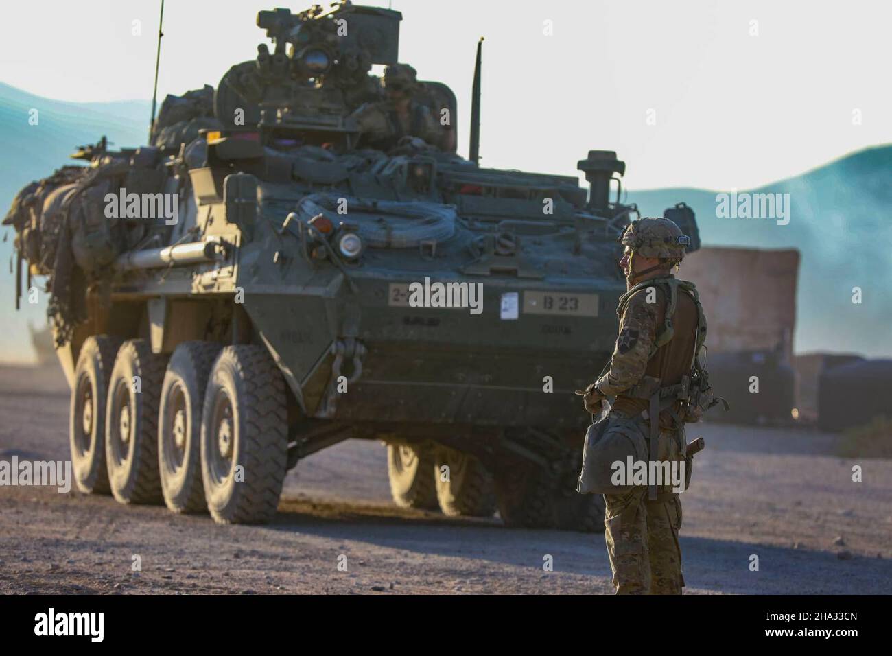 Military stryker battalion brigade hi-res stock photography and images ...