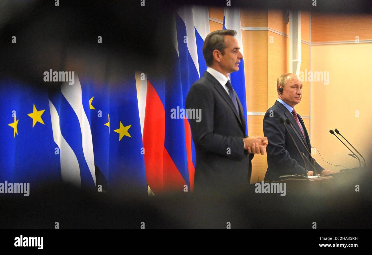 December 8, 2021. - Russia, Sochi. - Russia's President Vladimir Putin ...