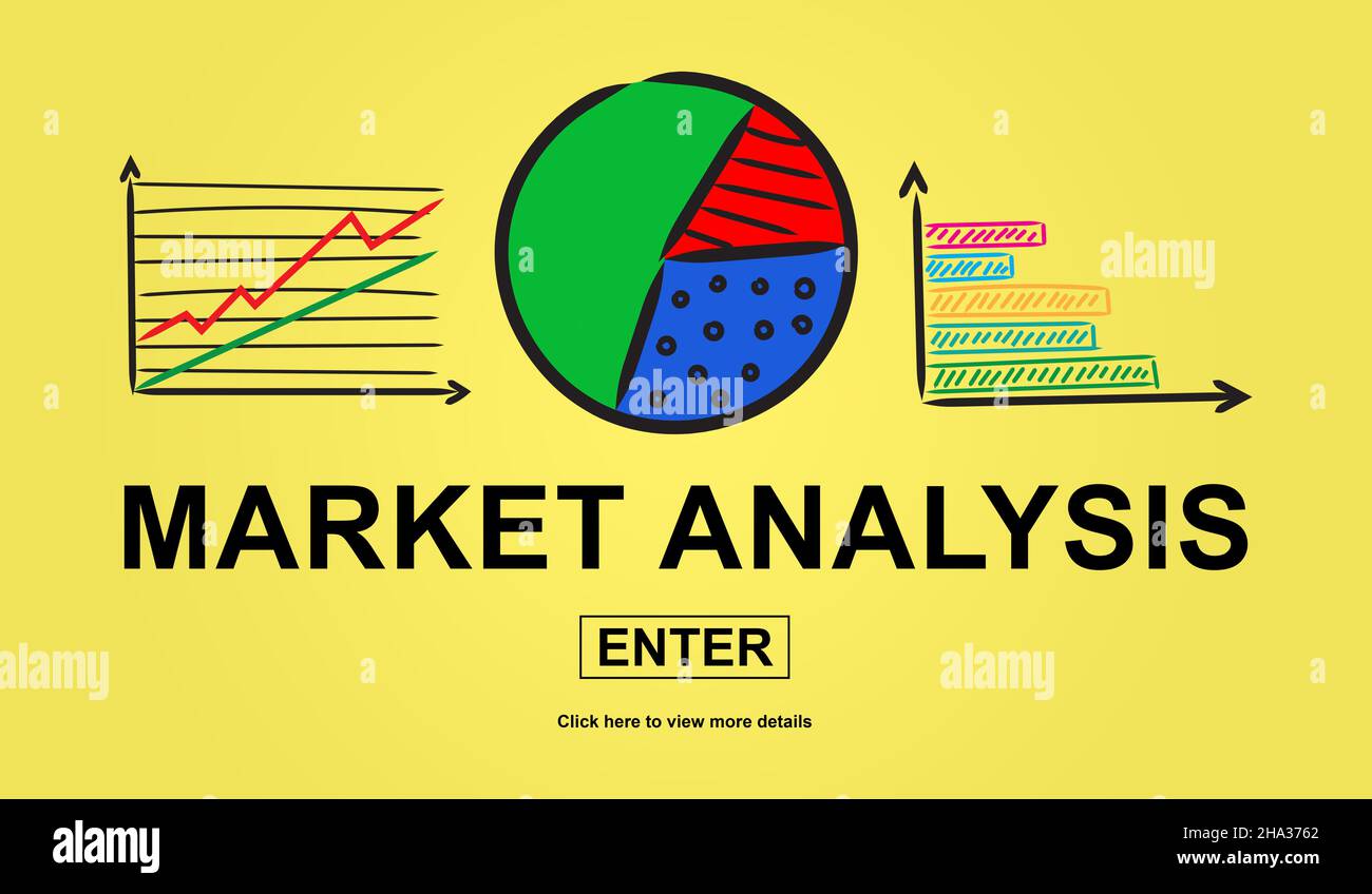 Illustration of a market analysis concept Stock Photo - Alamy