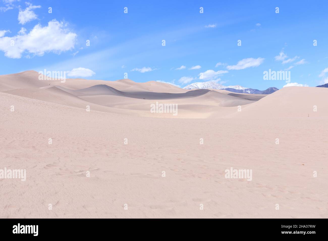 Colorado USA Great Sand Dunes National Park and Preserve Stock Photo ...