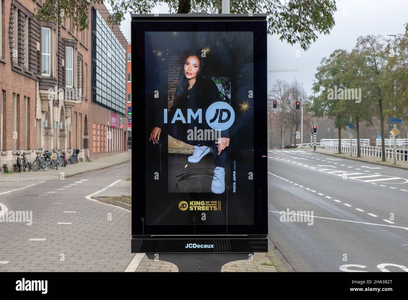 Billboard I Am JD At Amsterdam The Netherlands 9-12-2021 Stock Photo ...
