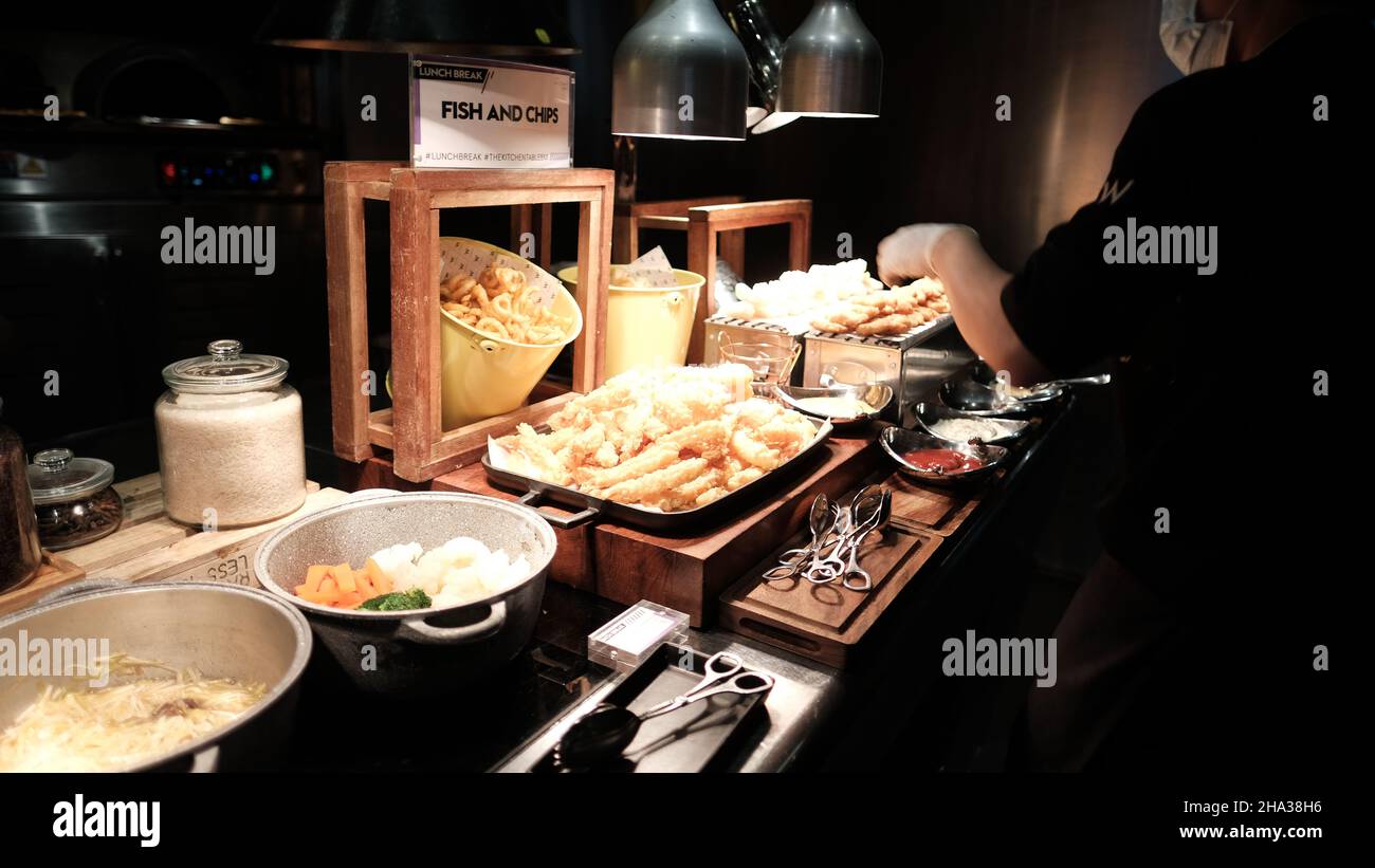 W Bangkok The Kitchen Table Buffet Lunch Dining Hall Ambience Sathorn ...