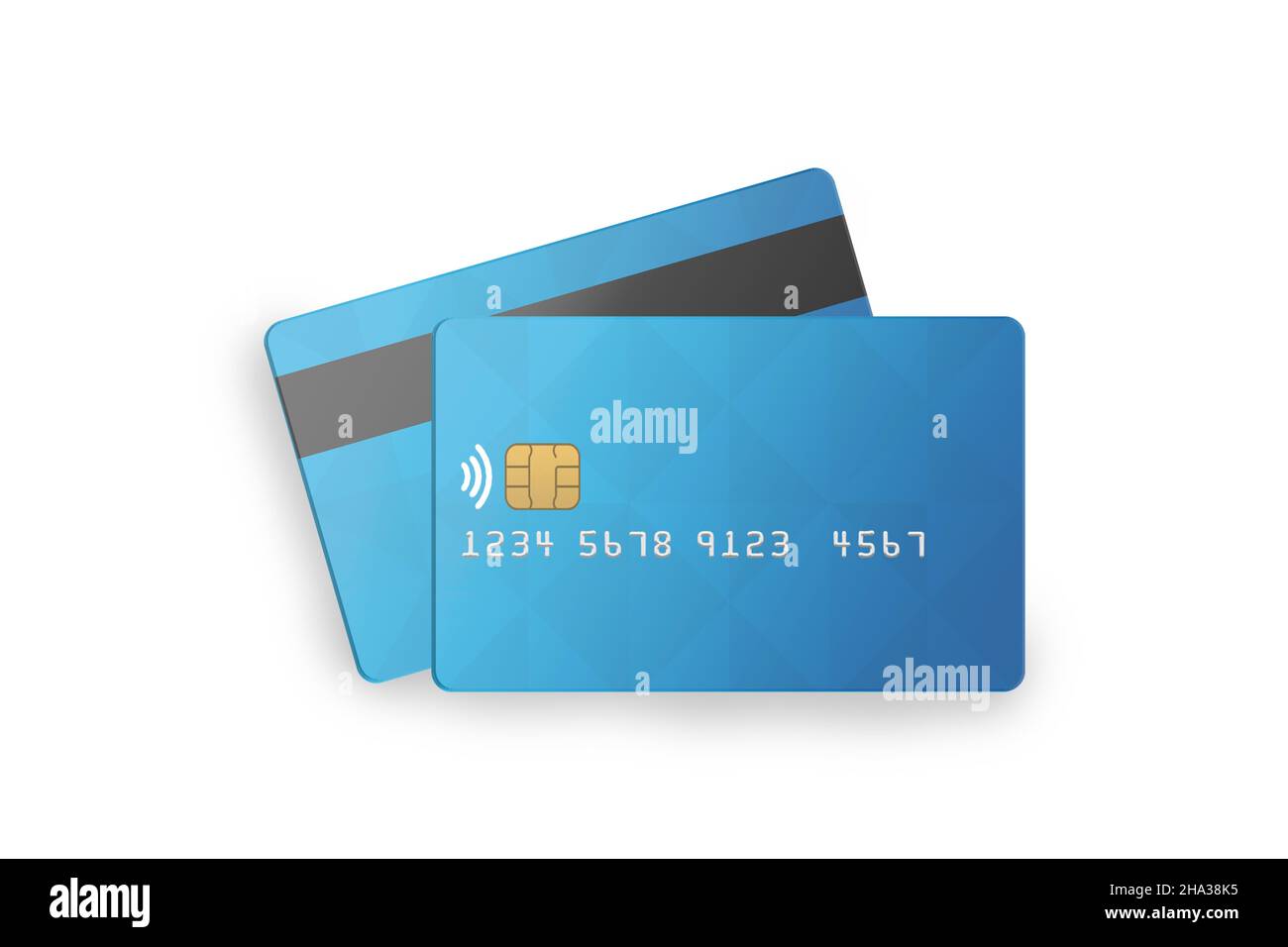 Credit card template Cut Out Stock Images & Pictures - Alamy