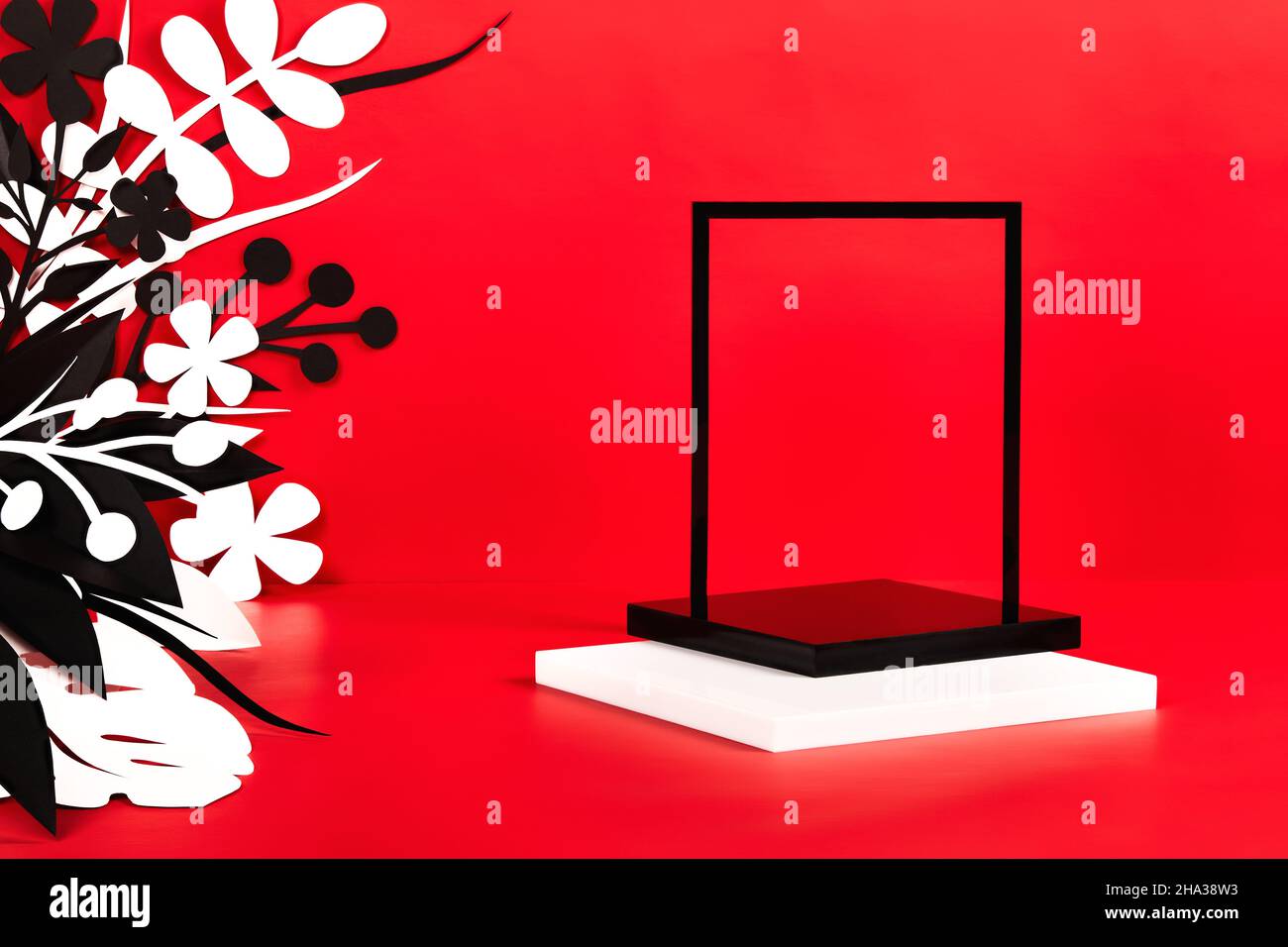 Black friday background podium hi-res stock photography and images - Alamy
