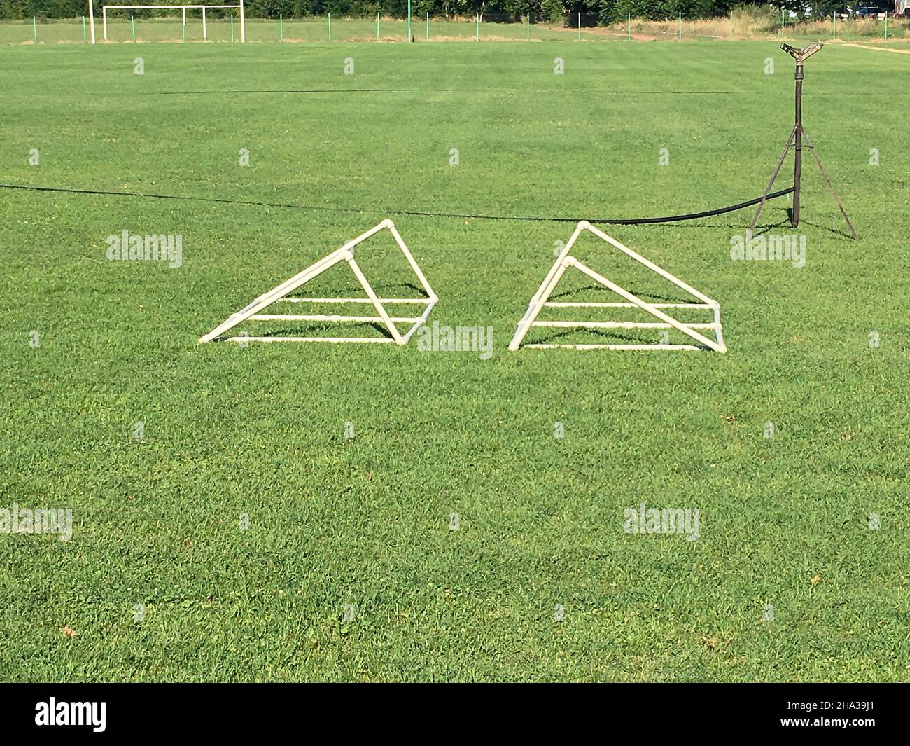 Football pitch grounds team hi-res stock photography and images - Alamy