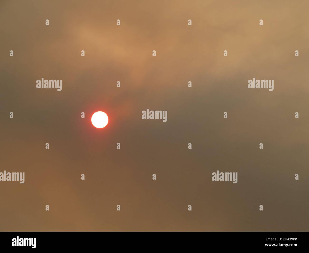Hot sun causing global warming, heat wave and climate change Stock ...