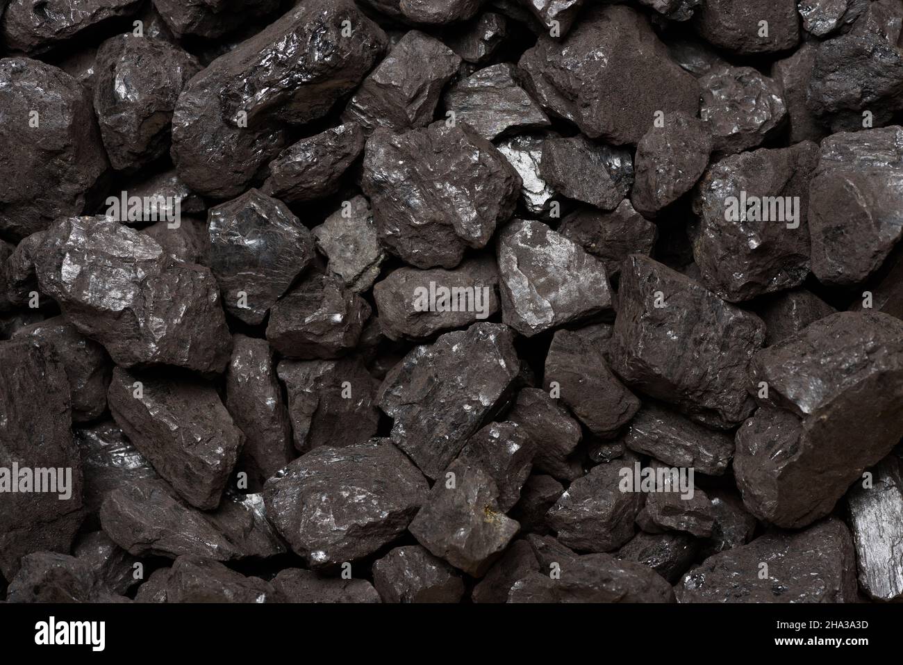Natural coal texture top view. Black stone coal background close-up ...