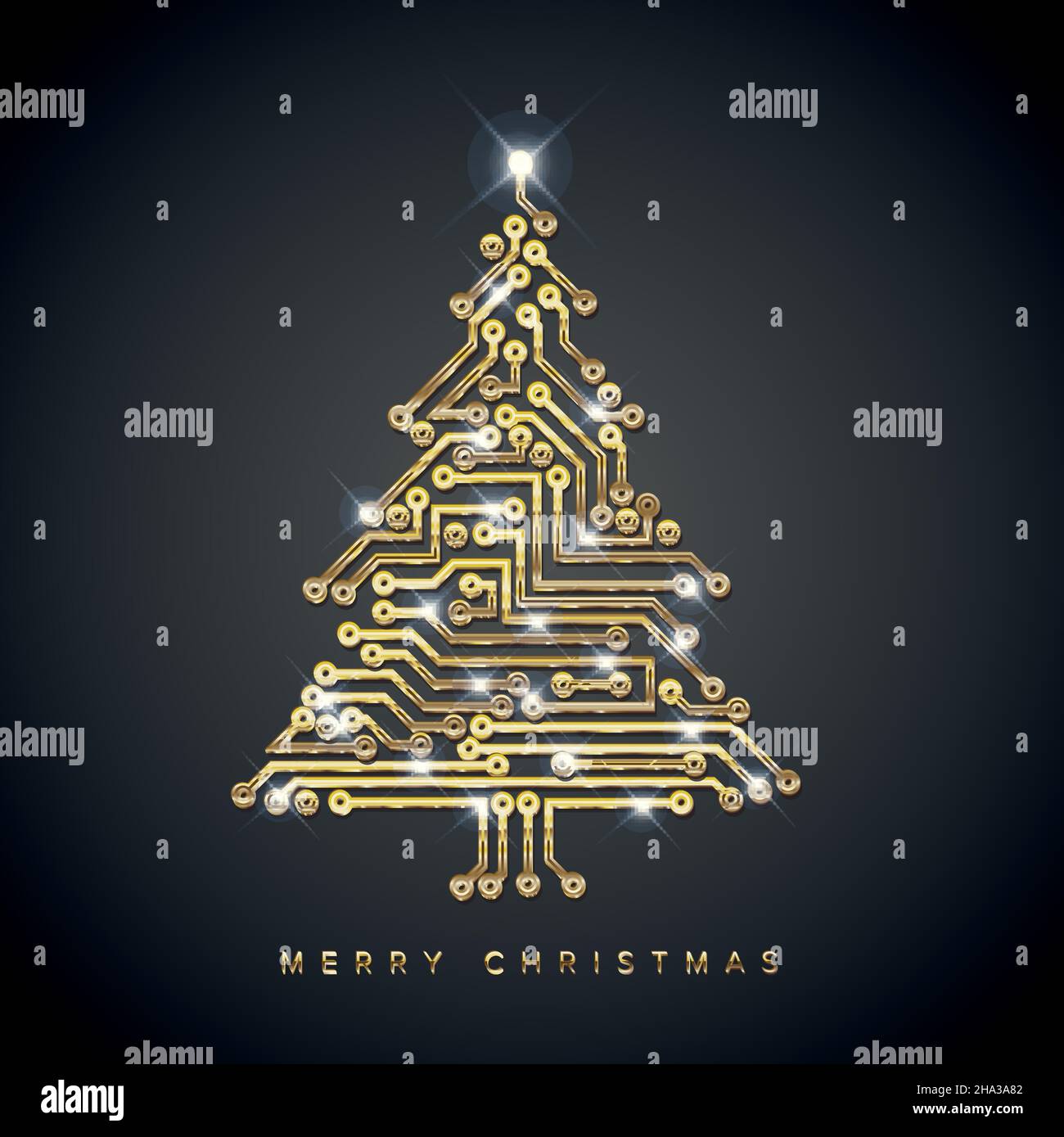 Christmas Card Template Digital - FREE Printables