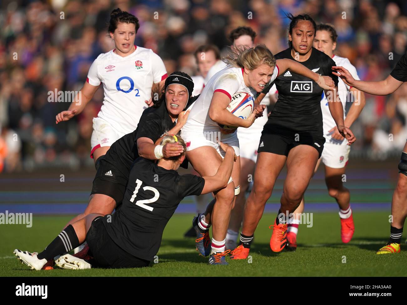 File photo dated 31-10-2021 of England forward Zoe Aldcroft, who has ...
