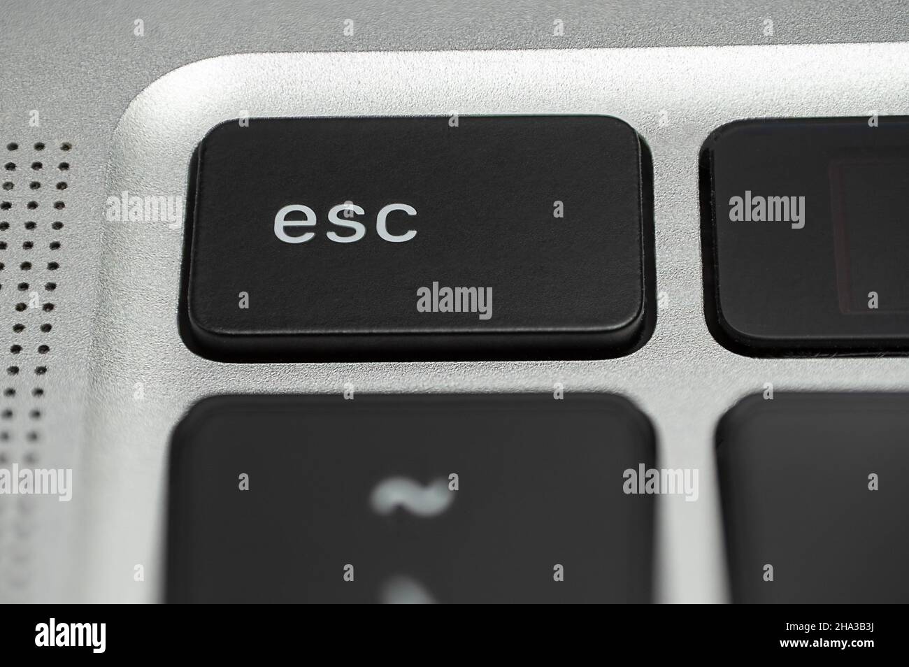 Esc - escape button on a modern keyboard Stock Photo - Alamy
