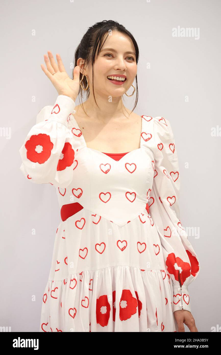 Tokyo, Japan. 10th Dec, 2021. British Japanese actress Becky attends a ...