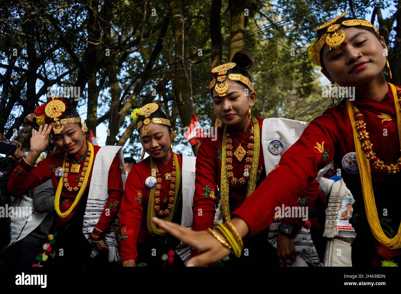 Nepali dance artists hi-res stock photography and images - Alamy
