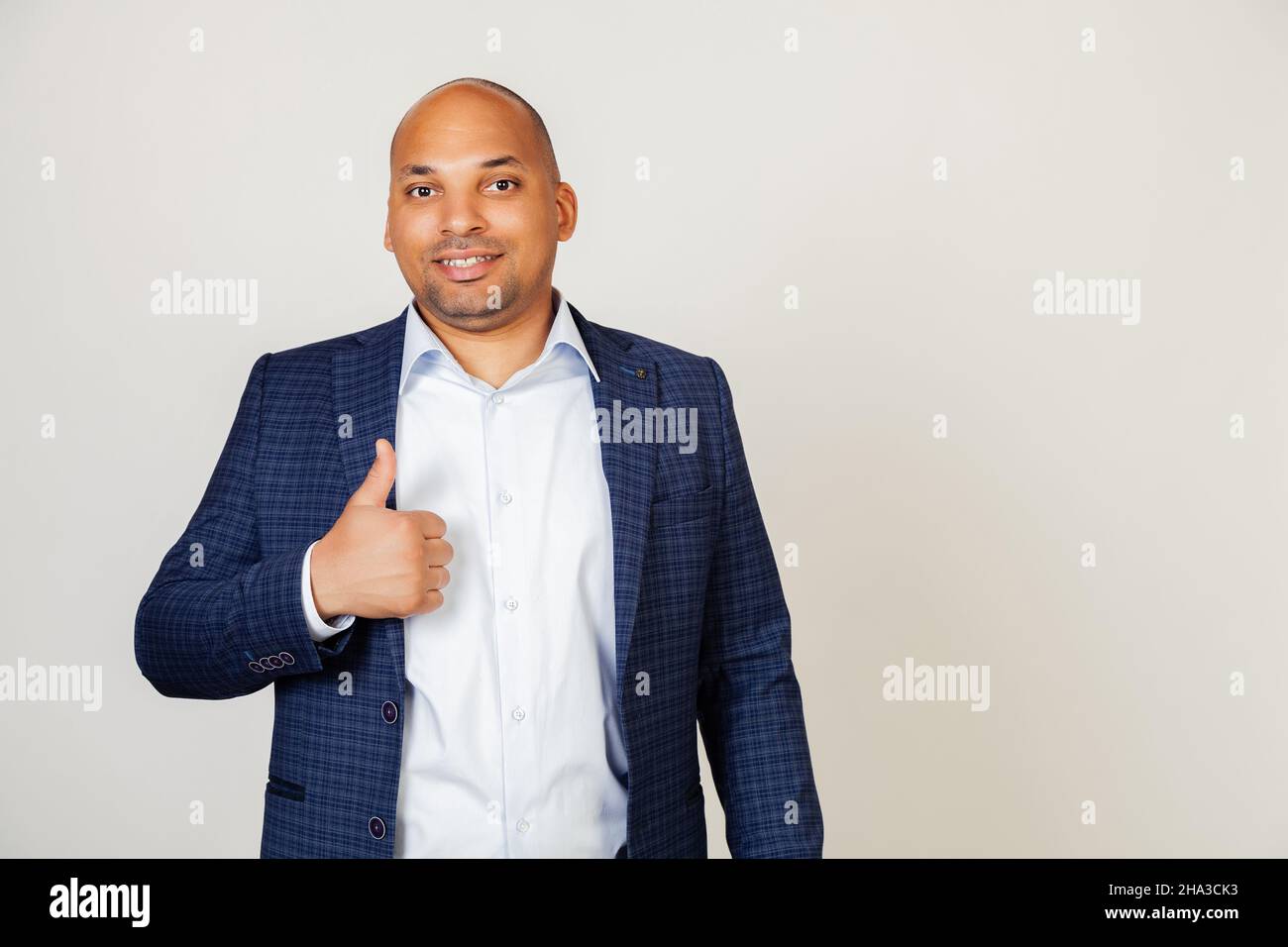 Hand with affirmative gesture hi-res stock photography and images - Alamy