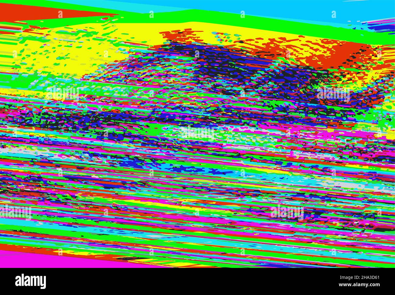 This is a illustration of Cool glitch bug screen background Stock ...