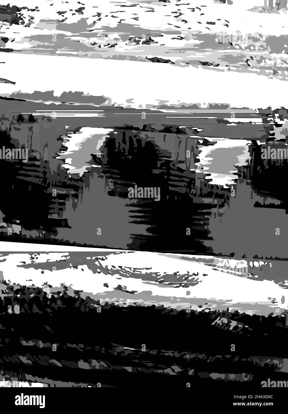 This is a illustration of Cool glitch bug screen background Stock ...